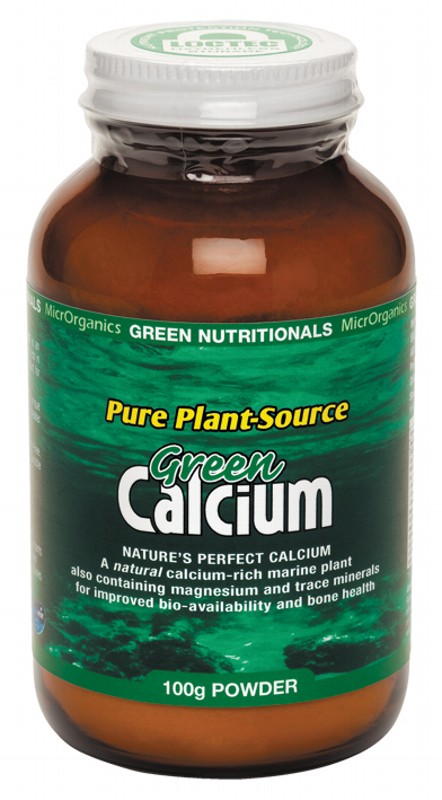 Green Nutritionals Green Calcium Powder 100g - Miss Spelt's Organics