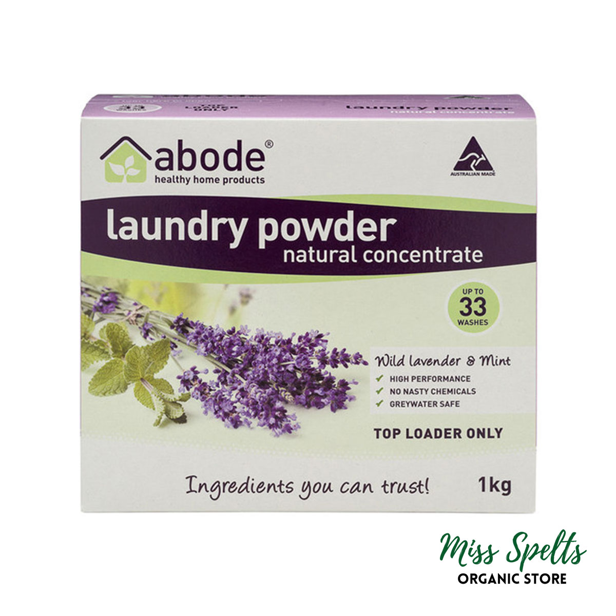 Ecostore Laundry Powder Ultra Sensitive 1Kg - Miss Spelt's Organics