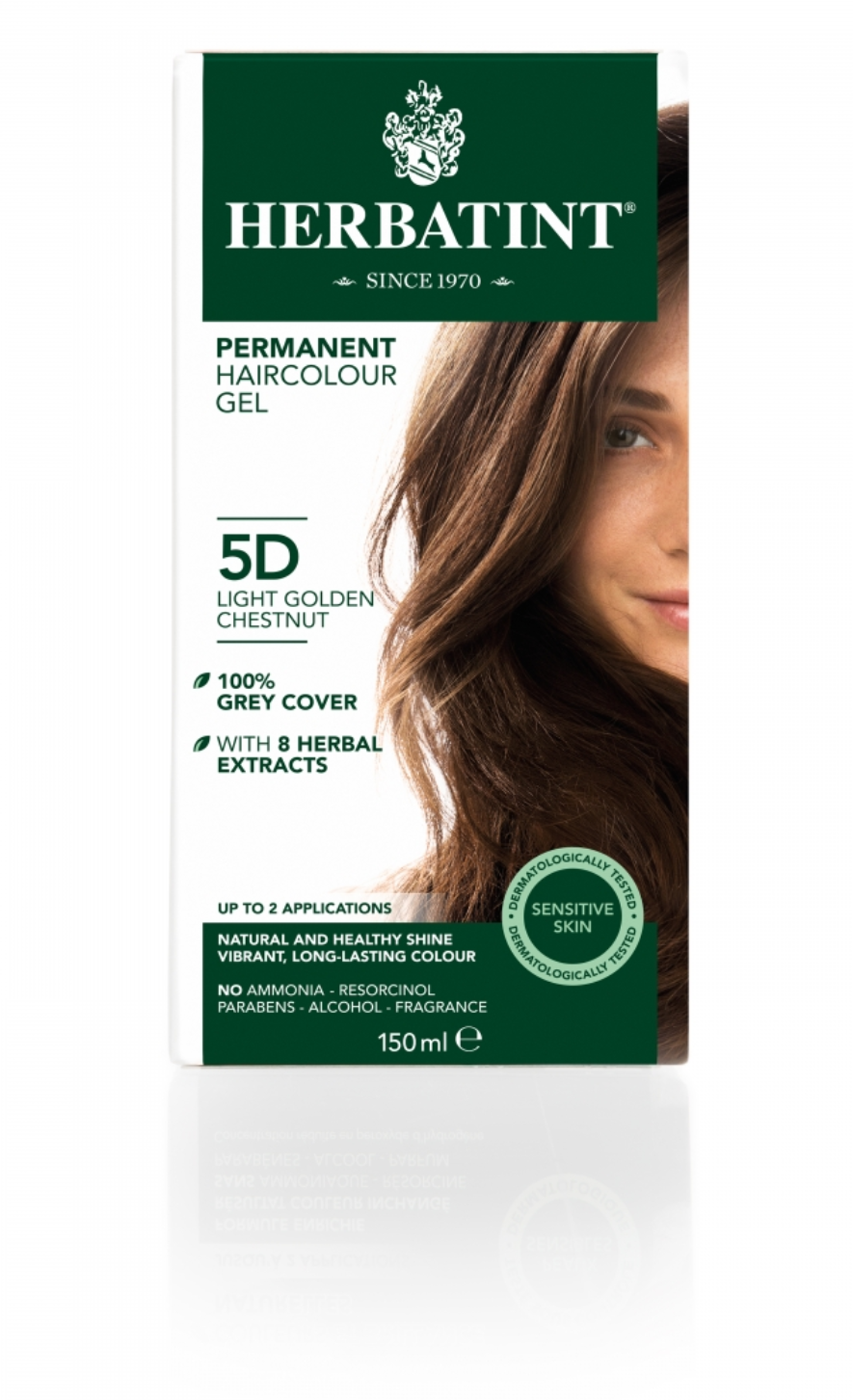 Herbatint Permanent Haircolour 5D Light Golden Chestnut - Miss Spelt's ...