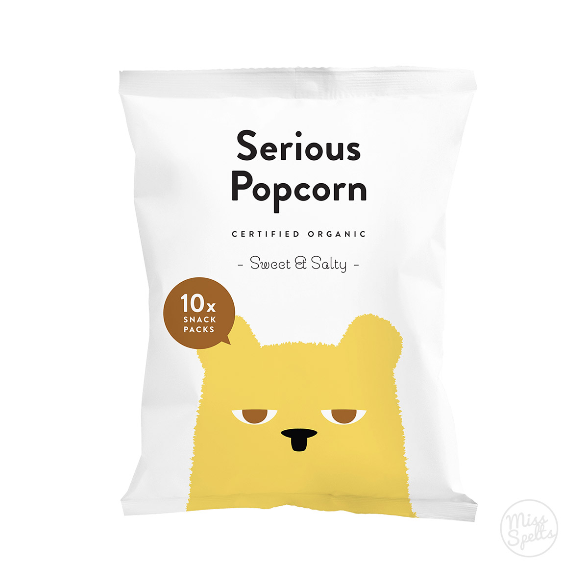 Serious Popcorn Organic Sweet & Salty Multipack 10 X 12g - Miss Spelt's ...