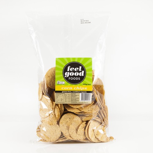Feel Good Foods Organic Corn Chips (Gluten Free) 400g - Miss Spelt's ...