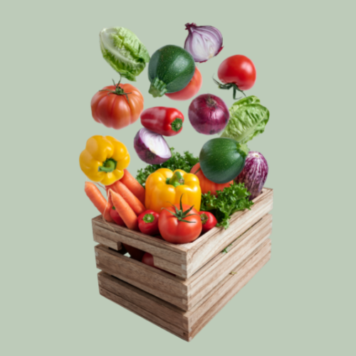 Certified Organic Vegetable & Fruit Mix Box - Extra Large - Miss Spelt ...