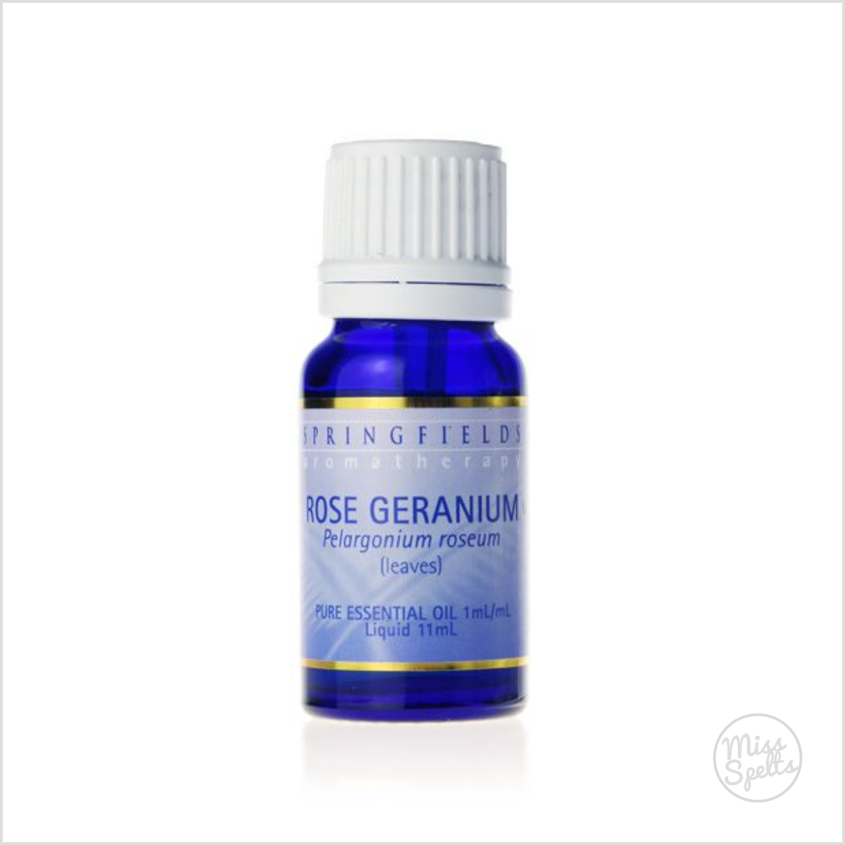 Springfields Rose Geranium Essential Oil 11ml - Miss Spelt's Organics