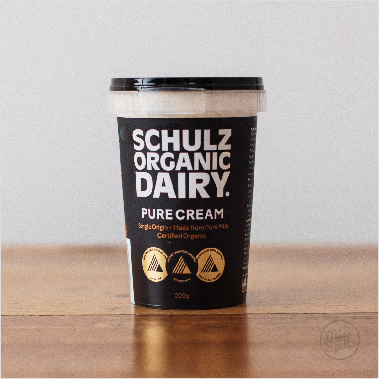 Schulz Organic Greek Yoghurt 500g - Miss Spelt's Organics